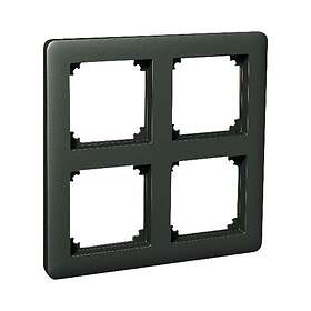 Schneider Electric Exxact WDE003344 Kombinationsram antracit 2x2-fack ...