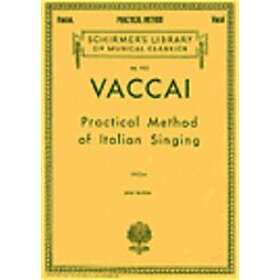 Nicola Vaccai: Practical Method of Italian Singing - Hitta bästa pris ...
