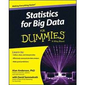 A Anderson: Statistics For Big Data Dummies, Från 195 kr