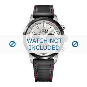 Hugo Boss klockarmband HB-266-1-34-2874-HB1513185 Gummi / plast Svart ...