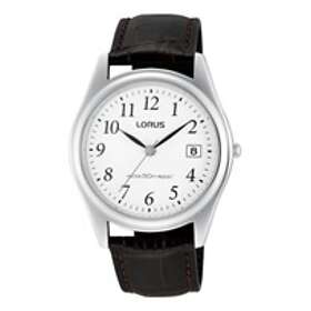 Lorus klockarmband RS965BX9 / VJ42 X127 RQG025X Läder Mörk brun 18mm ...