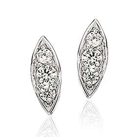 Scrouples Sterling Silver Stiftörhängen Med Zirconia 134052 - Objektiva ...