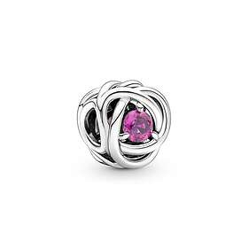 Pandora Födelsesten Oktober Evighetssymbol Rosa Sten Berlock, Från 349 kr