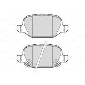 Valeo Bromsbeläggssats, skivbroms 302338 - Black Friday 2025 ...