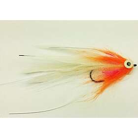 Fly-Dressing Bauer Pikefly deceiver 4/0 Enkelkrok, Red White, Från 139 kr