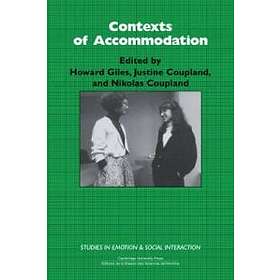 Howard Giles: Contexts of Accommodation, Från 483 kr