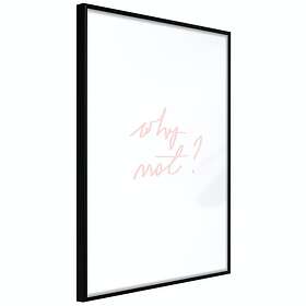 Artgeist Poster Affisch Why Not? [Poster] 40x60 A3-DRBPRP1139l_cr, Från ...