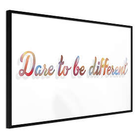 Artgeist Poster Affisch Dare To Be Different [Poster] 45x30 A3 ...