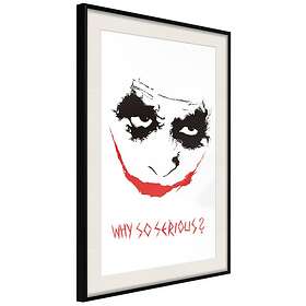 Artgeist Poster Affisch Why so Serious? [Poster] 40x60 A3-DRBPRP1634l ...
