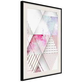 Artgeist Poster Affisch Pink Triangle [Poster] 40x60 A3-DRBPRP0688l_cr ...