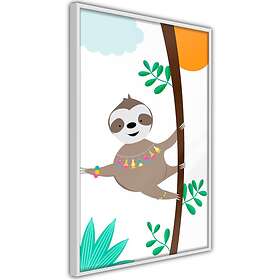 Artgeist Poster Affisch Happy Sloth [Poster] 20x30 A3-DRBPRP1407s_br ...