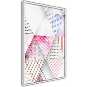 Artgeist Poster Affisch Pink Triangle [Poster] 20x30 A3-DRBPRP0688s_br ...