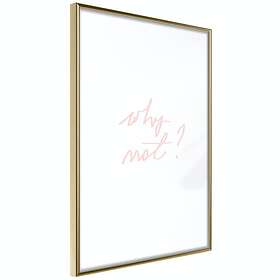 Artgeist Poster Affisch Why Not? [Poster] 20x30 A3-DRBPRP1139s_zr ...