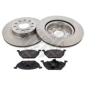 Mapco Bromssats, skivbroms 47832 - Sammenlign priser hos Prisjakt