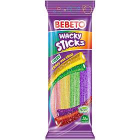 Bebeto Wacky Sticks Fizzy Fruit Mix 180g, Från 8 kr