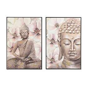 Best pris på DKD Home Decor Tavla Buddha Orientalisk (62 x 4.5 x 92 cm ...