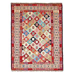 Arkiio Persisk Matta Varni Ardebil Kelim Flerfärgad 110x142 Handknuten ...