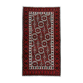 Arkiio Persisk Matta Beluch Röd 103x189 Handknuten 751208, Från 5399 kr