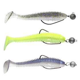 Swimy Galfion Fat Shad 95 Mm+cheburashka Rig 5g 20 Units Flerfärgad ...