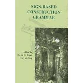 Hans C Boas: Sign-Based Construction Grammar, Från 379 kr