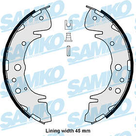 Samko Bromsbackar sats 88020, Från 134 kr