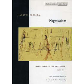 Jacques Derrida, Elizabeth Rottenberg: Negotiations - Hitta bästa pris ...