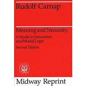 Rudolf Carnap: Meaning and Necessity, Från 409 kr