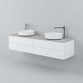 INR Tvättställsskåp Air Solid 1600 Dubbel Kommod 366211 - Black Friday ...