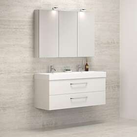 Dansani Badrumspaket Canto Dubbel med Spegelskåp SPS-980 - Hitta bästa ...