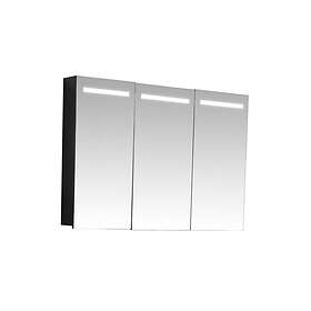 Bathlife Spegelskåp Lysa 1000 Svart 40842648 - Hitta bästa pris på Prisjakt