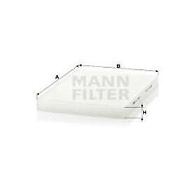 Kupéfilter MANN-FILTER CU 2882 - Sammenlign priser hos Prisjakt