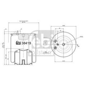 Febi Bälgar, luftfjädring BILSTEIN 38419 - Sammenlign priser hos Prisjakt