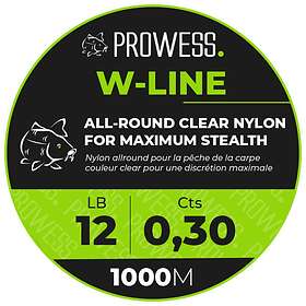 Prowess W-line 1000 M Durchsichtig 0,300 mm - Hitta bästa pris på Prisjakt