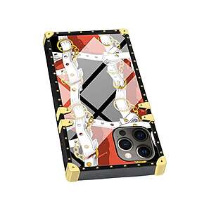 Edge Phone Case iPhone 12/12 Pro Chain Bälte Gold Corner Bumper ...