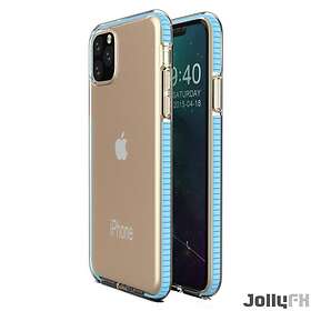 Spring Case klar TPU-gelskydd med färgstark ram för iPhone 11 Pro Max ...