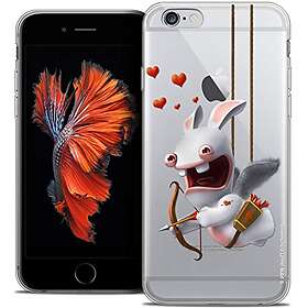 Fodral för 5,5 tum iPhone 6/6s Plus, Ultra Slim Rabbids Flying Cupid ...
