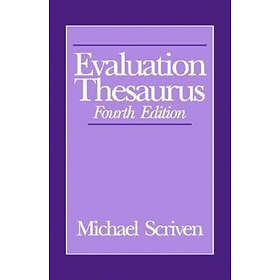 Michael Scriven: Evaluation Thesaurus, Från 1602 kr