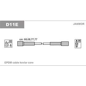 Janmor Tändkabelsats D11E.P - Hitta bästa pris på Prisjakt