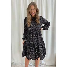 BYIC Lång Mathilda Klänning Svart Rostryck XL - Hitta bästa pris på ...