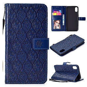 Lux-Case iPhone 9 Plus mobilfodral syntetläder silikon korthållare ...