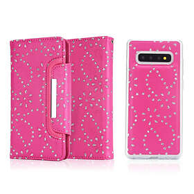 Lux-Case Galaxy S10 Plus glittery pattern case Rose Rosa - Hitta bästa ...