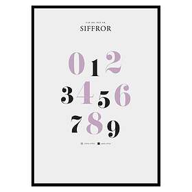 Gallerix Poster Siffror 2719-30x40, Från 99 kr