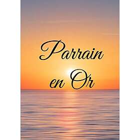 PARRAIN en OR: Cahier petits carreaux personnalisé 100 pages A4 ...