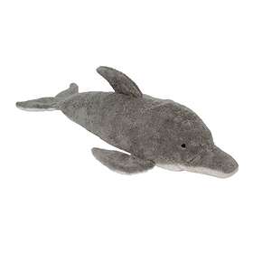Senger Naturwelt Värmekudde Stor Delfin Grå/Vit One Size Gosedjur ...