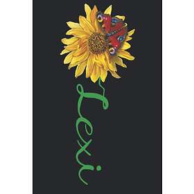 For Lexi: A pretty and cute personalized floral sunflower and butterfly ...