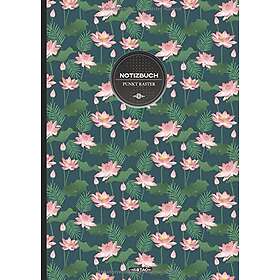 Punkt KOTAO Notizbuch Raster DIN A4 #173 Lotus Muster: (150 Seiten, 90g ...
