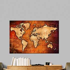 Arkiio Anslagstavla Amber World [Cork Map] 120x80 A3-Pinnwand369, Från ...