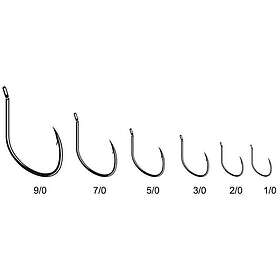 VMC 7356 Single Eyed Hook 10 Units Silver 5/0 - Hitta bästa pris på ...