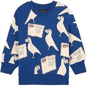 Best pris på Mini Rodini Mönstrad Tröja Blå 104/110 cm Hoodies ...