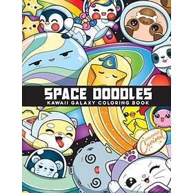 Coloring Book Space Doodles Kawaii Galaxy, Från 103 kr